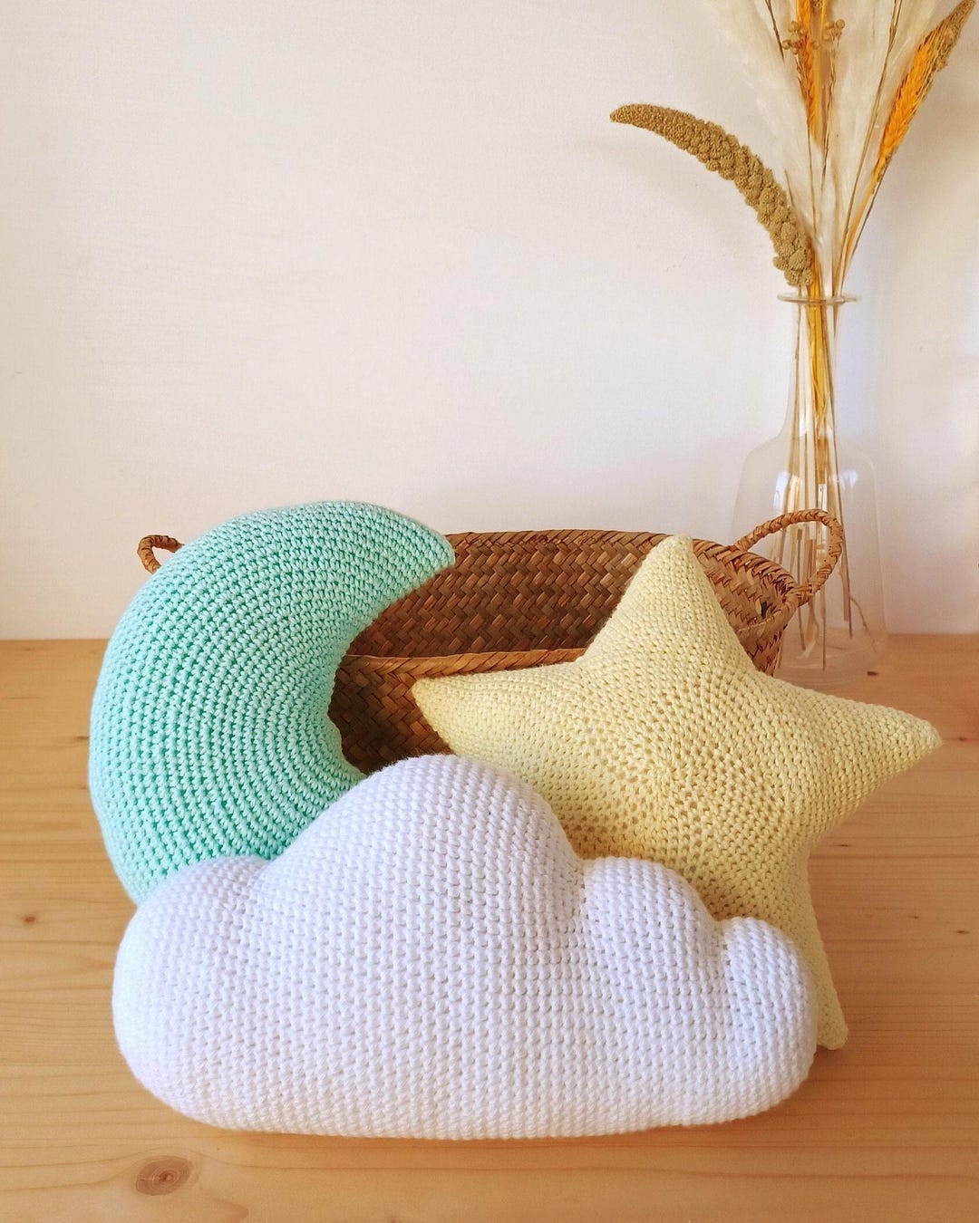 Cuscini Cotone Biologico Uncinetto Bambini, Guanciale Decorativo ...