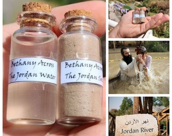 Holy Water From Jordan River the Baptism Site of Jesus Christ - Etsy
