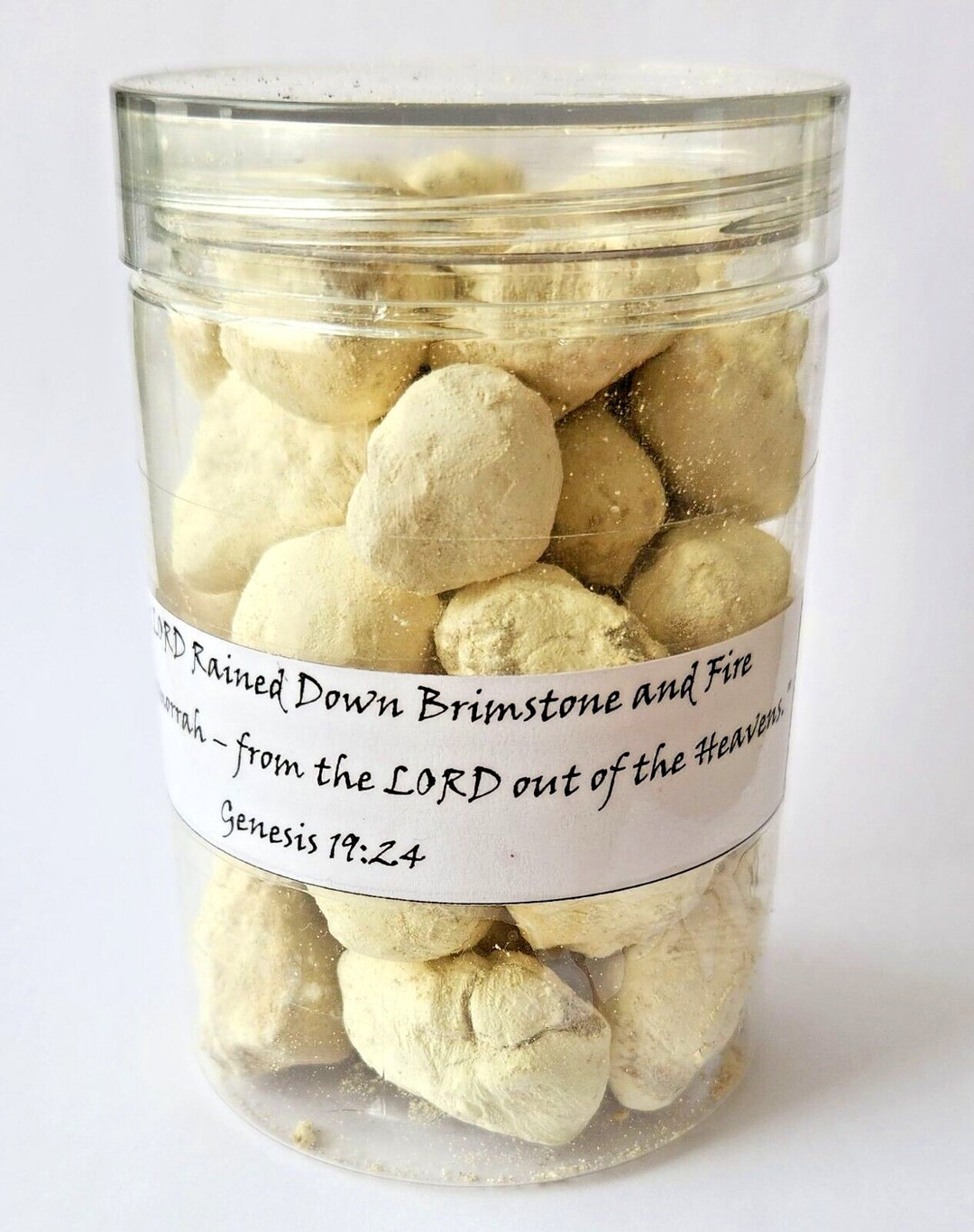 35 Pcs Authentic Brimstone Sulfur Chunks Gift From Heaven - Etsy