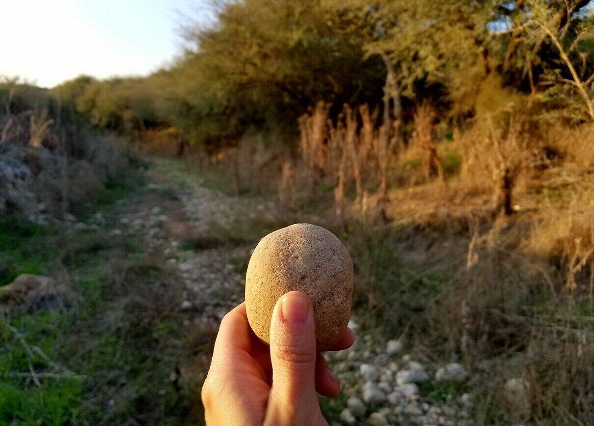 5 Smooth Sling Stones Elah Valley Stream Biblical David and Goliath ...