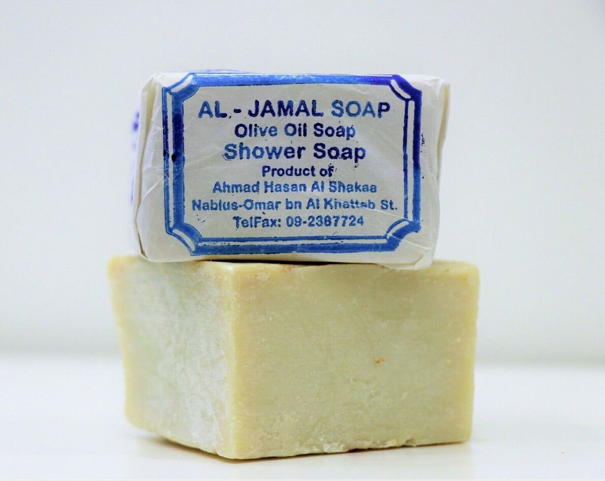 Nablus 100% Natural Olive Oil Soap Al Jamal Nabulsi Camel Soap Bar ...