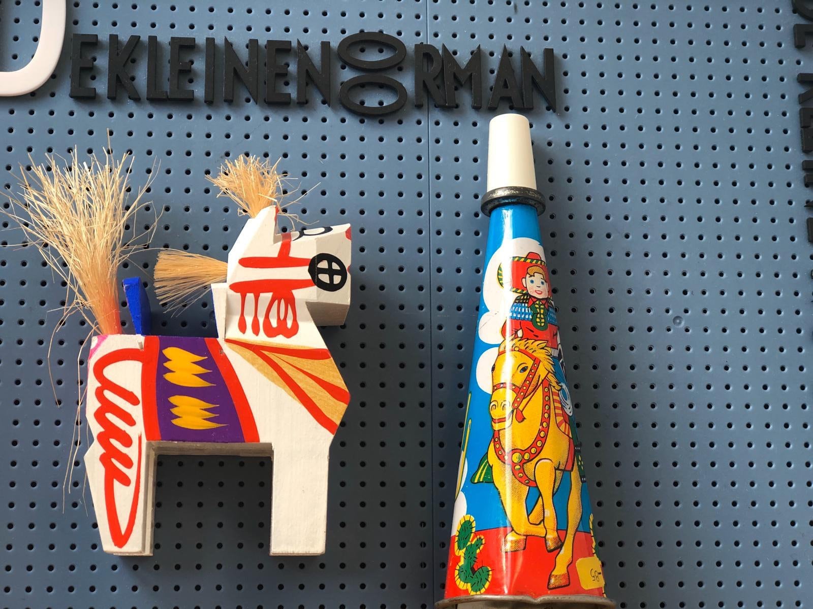 Japanese Vintage Toys Yawata Uma Wooden Horse and Old Whistle | Etsy