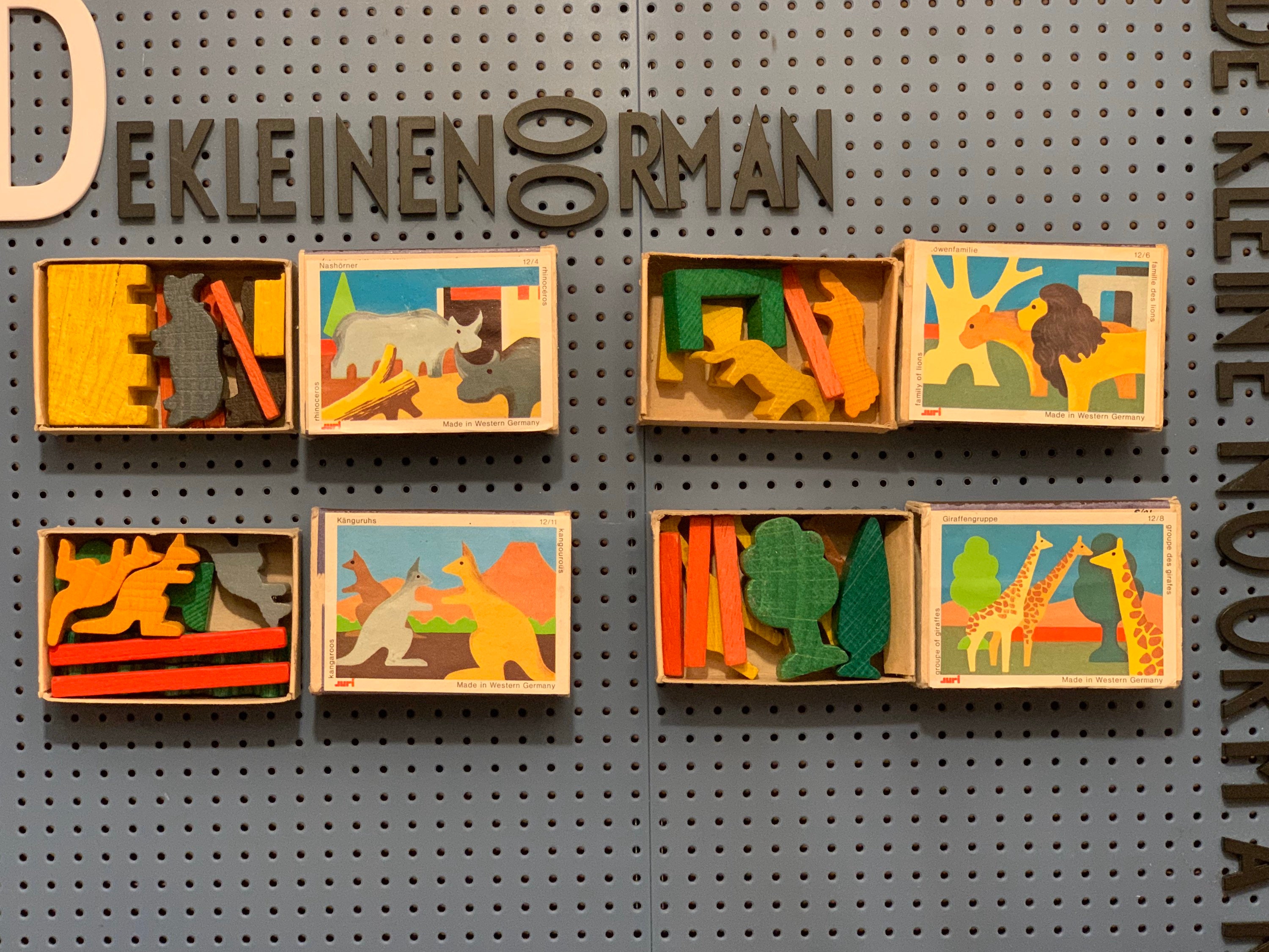 Juri Matchbox Baukasten 8 Zoo 1 City Miniature Sets Made - Etsy