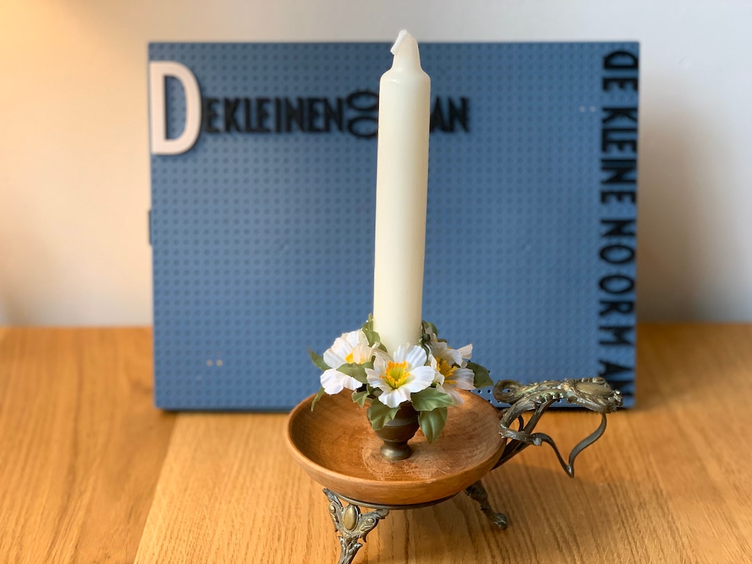 Beautiful Vintage German Candle Holder - Etsy