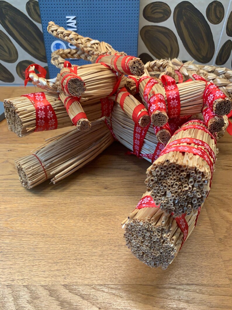 Swedish / Scandinavian Decoration Straw Goat Julbock Yule Goat Folk Art ...