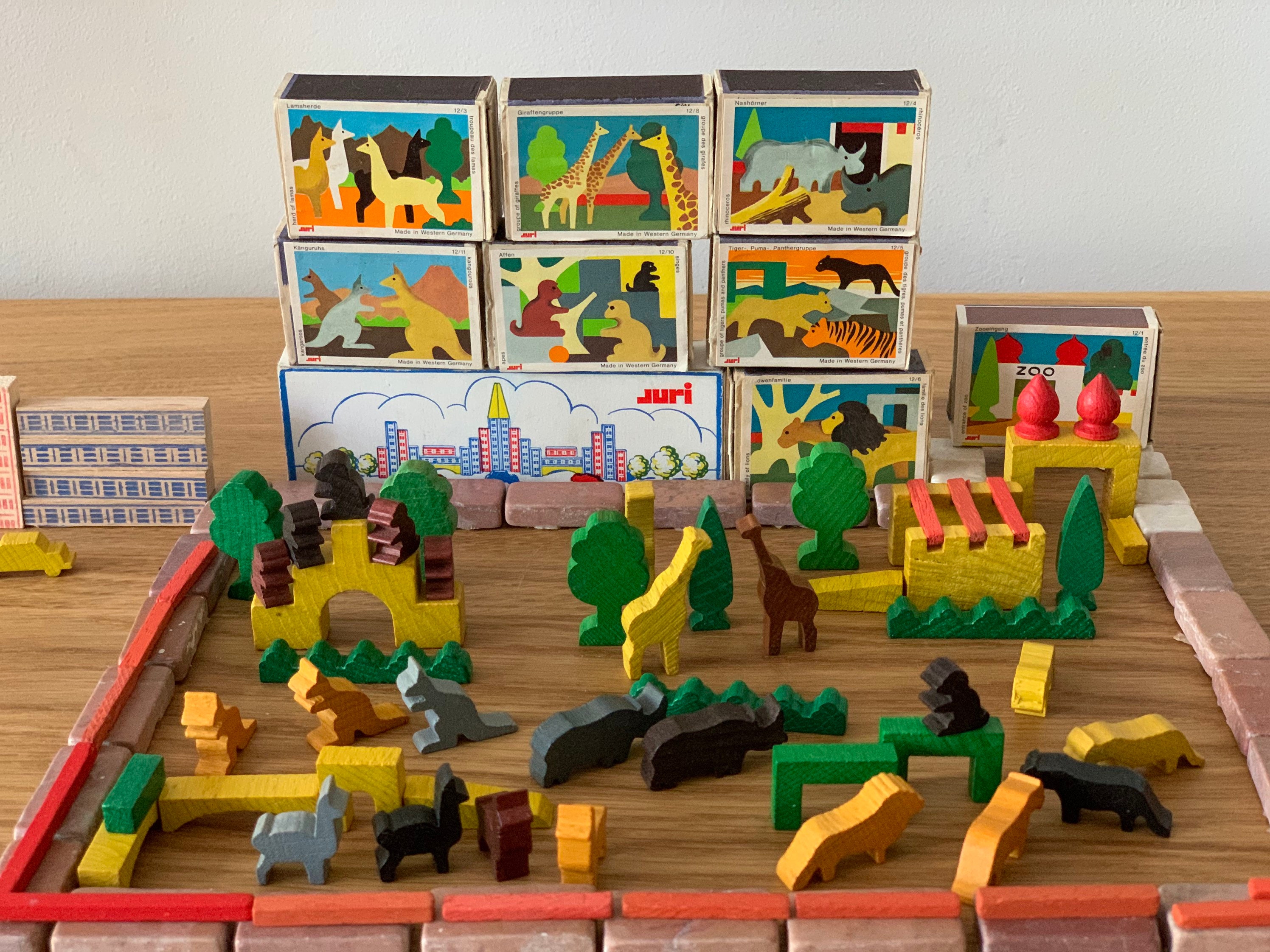 Juri Matchbox Baukasten 8 Zoo 1 City Miniature Sets Made - Etsy
