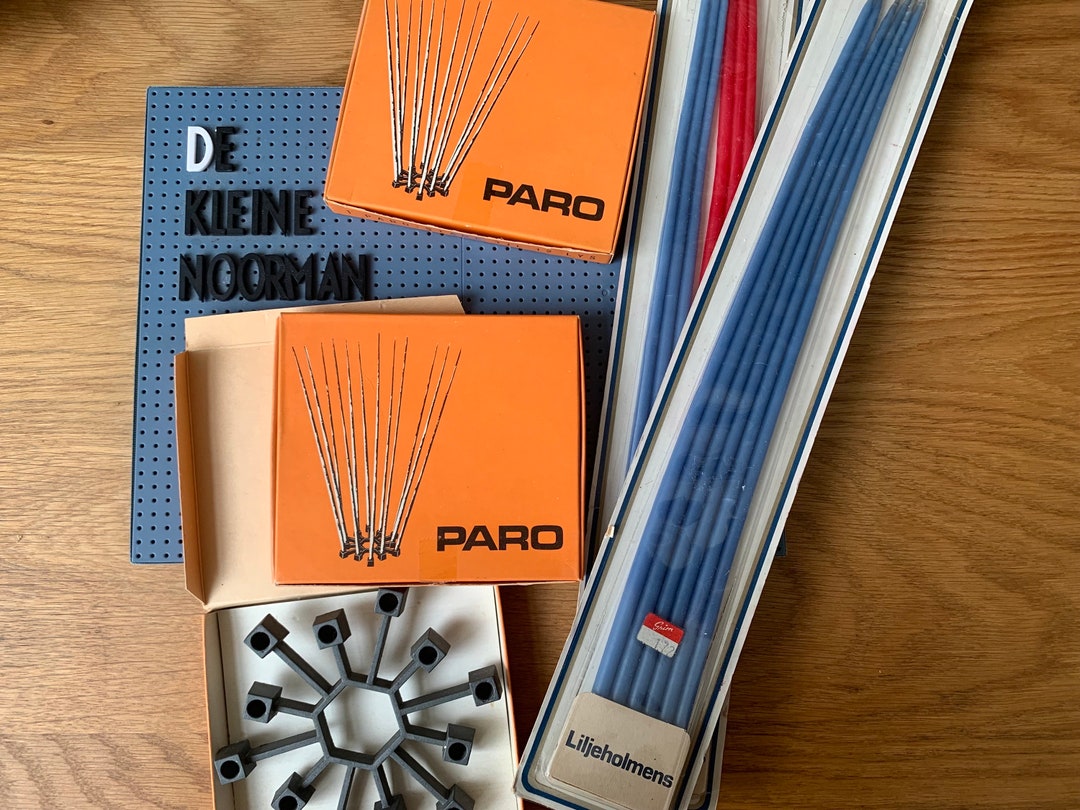 1 X Nieuwe Denemarken Deense Vintage PARO Miniatuur Kandelaar Podium ...
