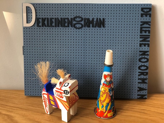 Japanese Vintage Toys Yawata Uma Wooden Horse and Old Whistle | Etsy