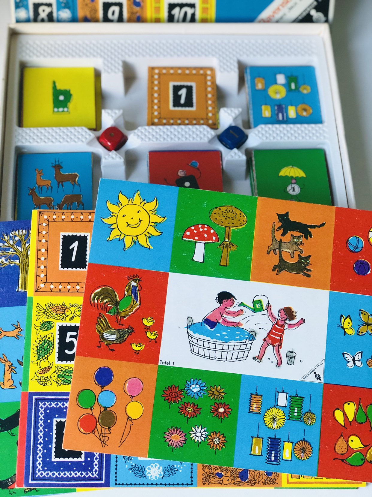 Ravensburger First Counting Lotto Game 1960 - Etsy