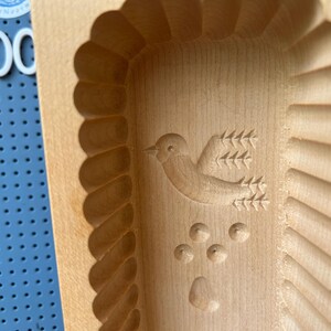 Beautiful Vintage Wooden Butter Mold - Easter Decoration - Bird - Boter ...