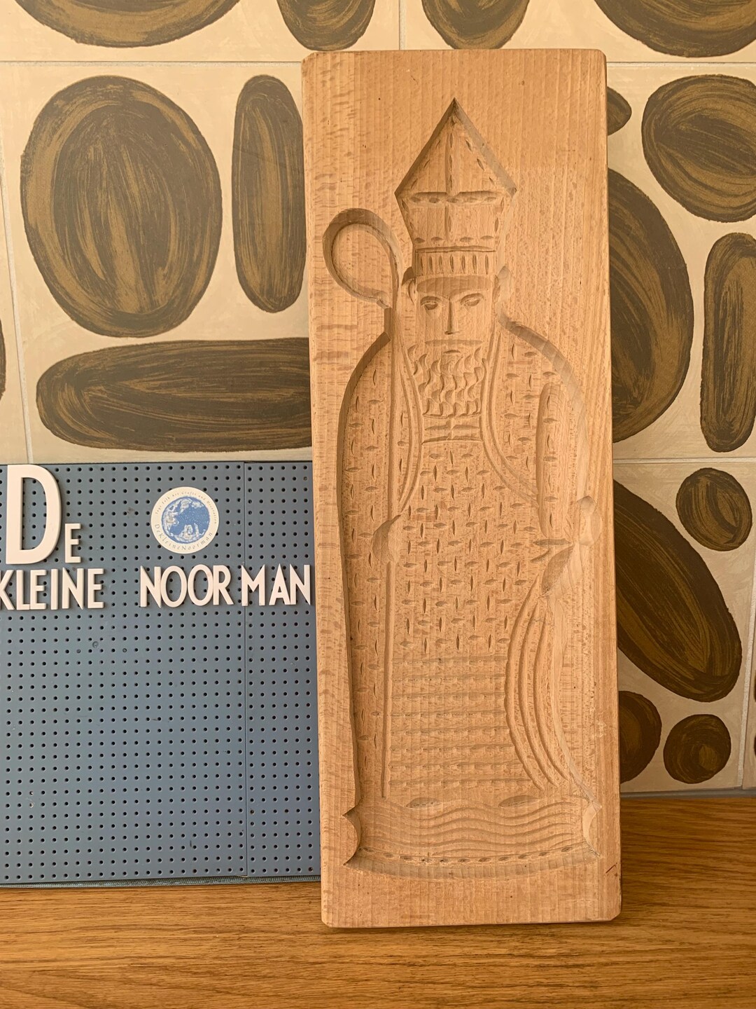 Vintage Sinterklaas - Sint-nicolaas / Vintage Wooden Speculoos ...