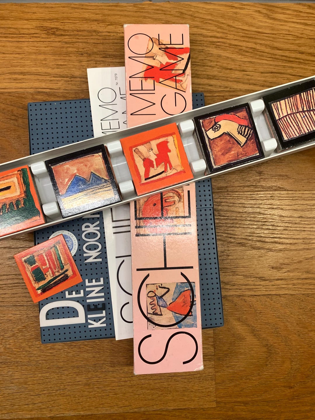 Vintage Rare Impressionist Art Memory Game / Made in Austria / Egon ...
