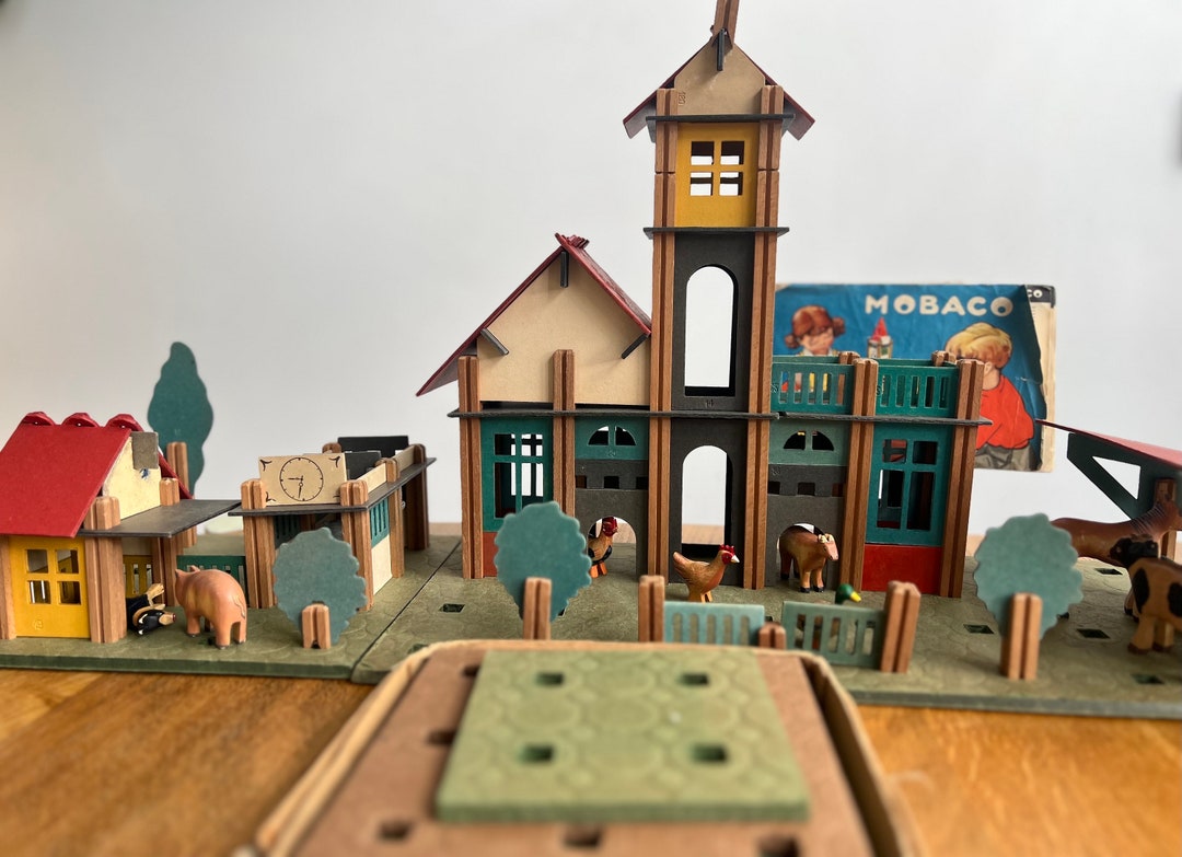 Mobaco Constructie Vintage En Creatief Speelgoed - Bauhaus-stijl - Made ...
