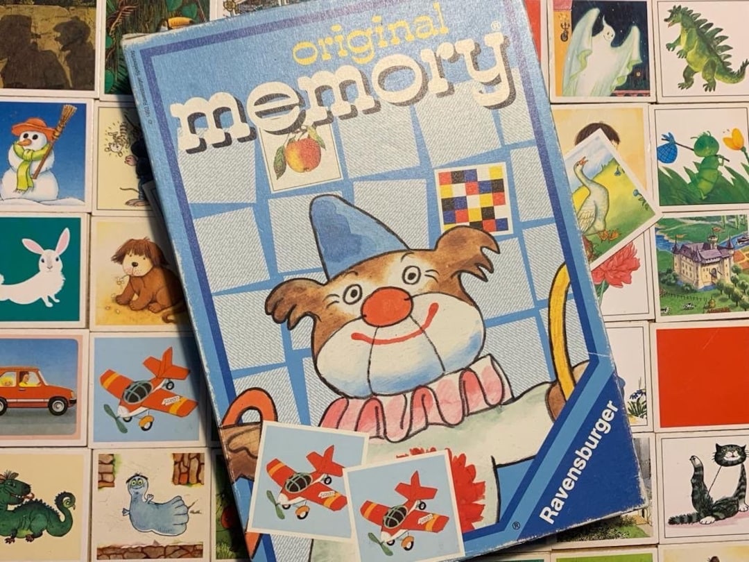 Ravensburger Origineel Memory Game 010356 Compleet 1990 Gemaakt in ...