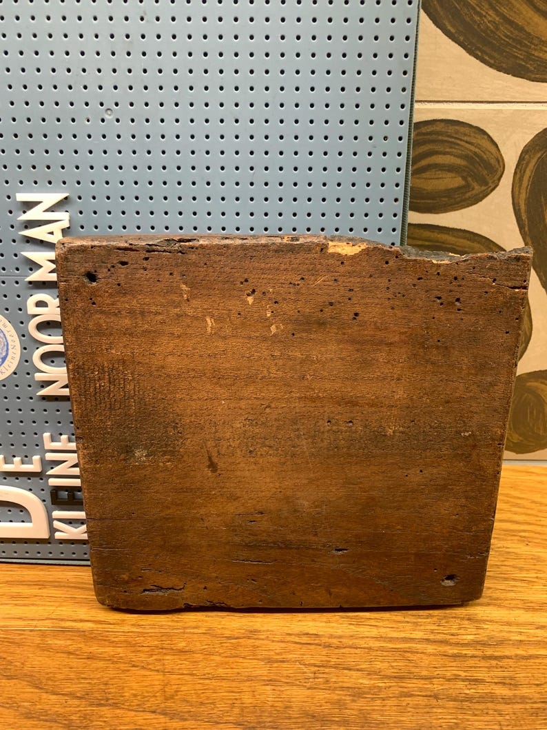 Rare Antique - Dutch Wooden Forms Folk Art Speculaas Cookie Mold Vorm ...