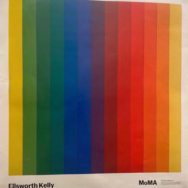 Ellsworth Kelly Poster - Etsy
