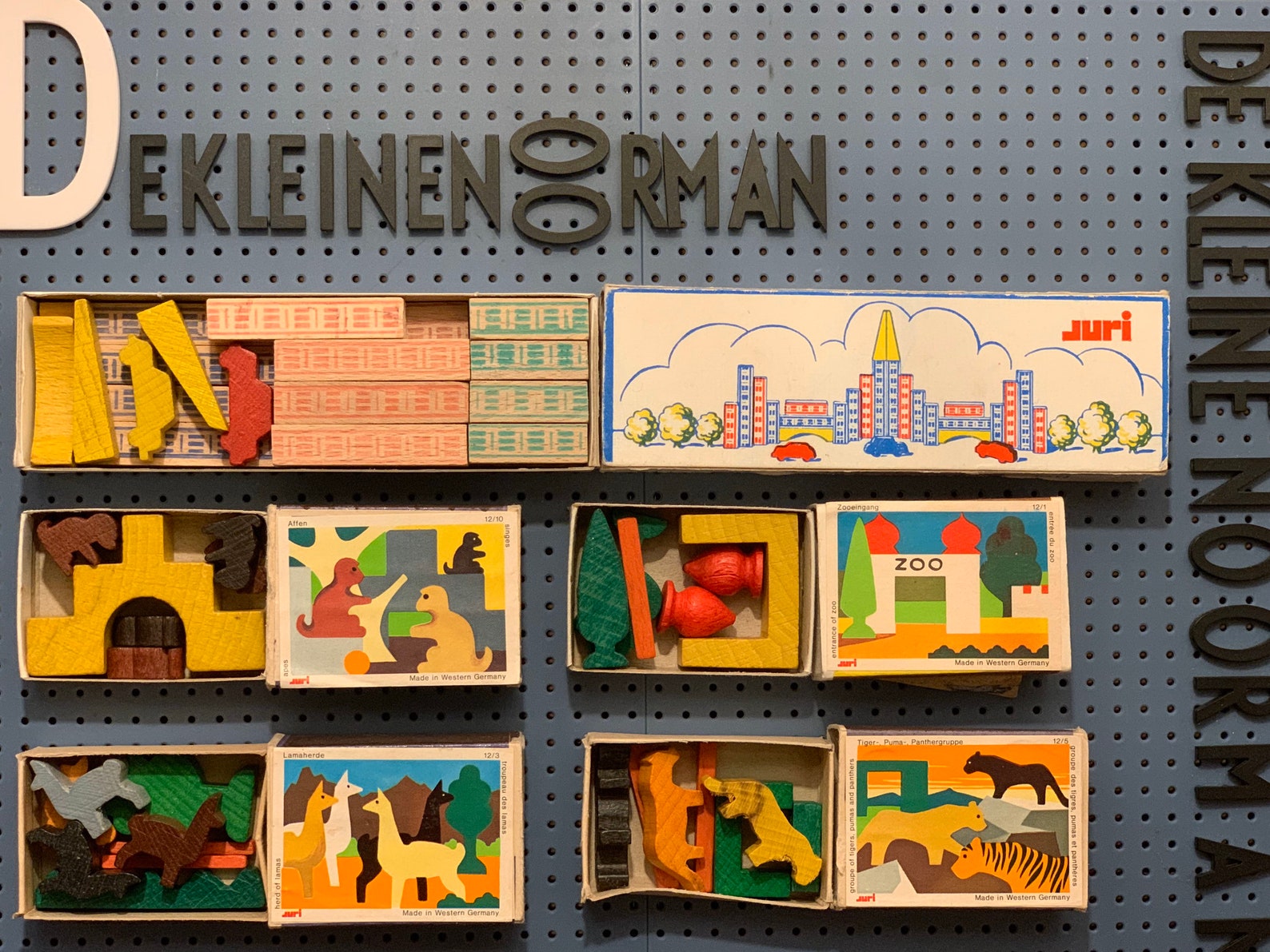 Juri Matchbox Baukasten 8 Zoo 1 City Miniature Sets Made - Etsy