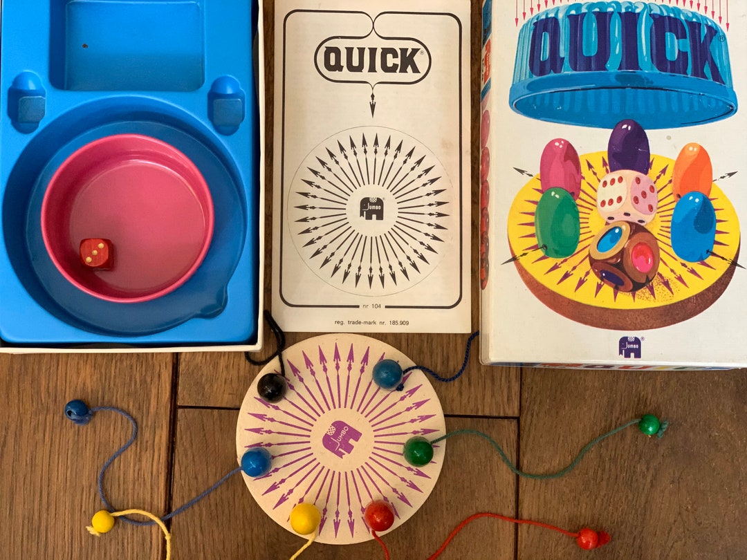 Jumbo Quick Game / Vintage / Made in Holland - Etsy