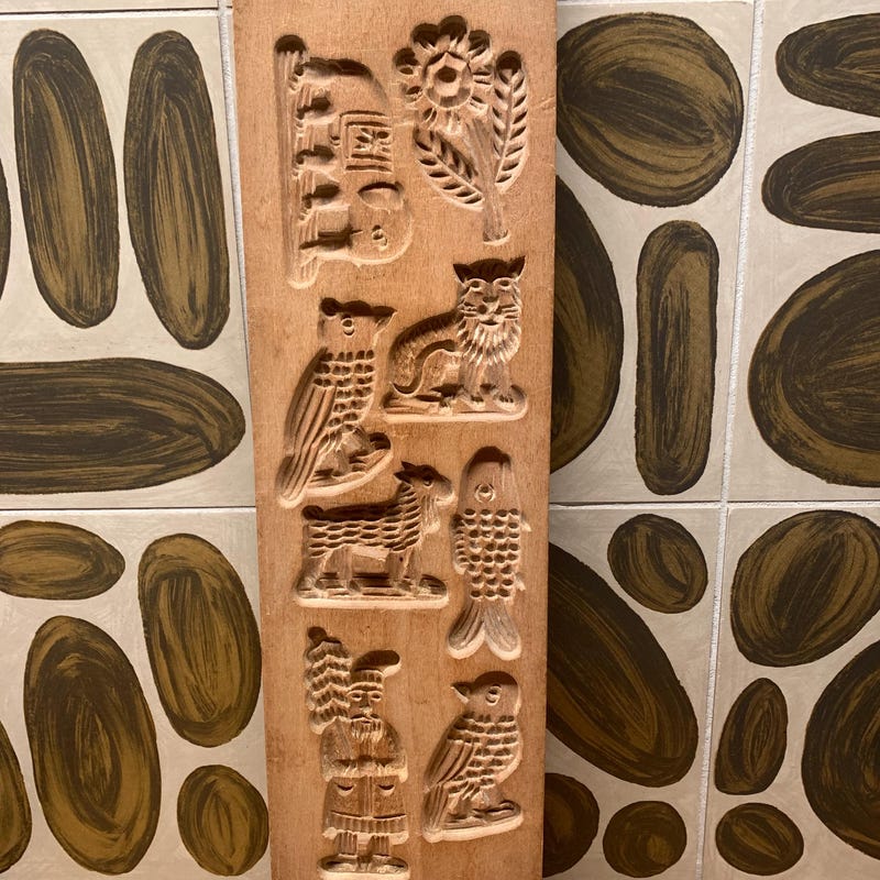 Speculaas Santa Mold - Etsy Canada