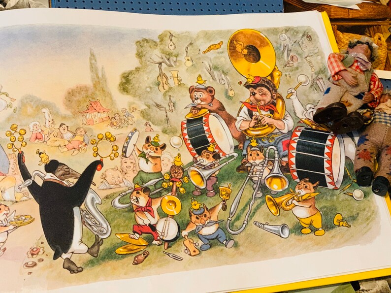 Mecki Macki Hedgehogs/vintage Old Dutch Story Book Post Cards - Etsy