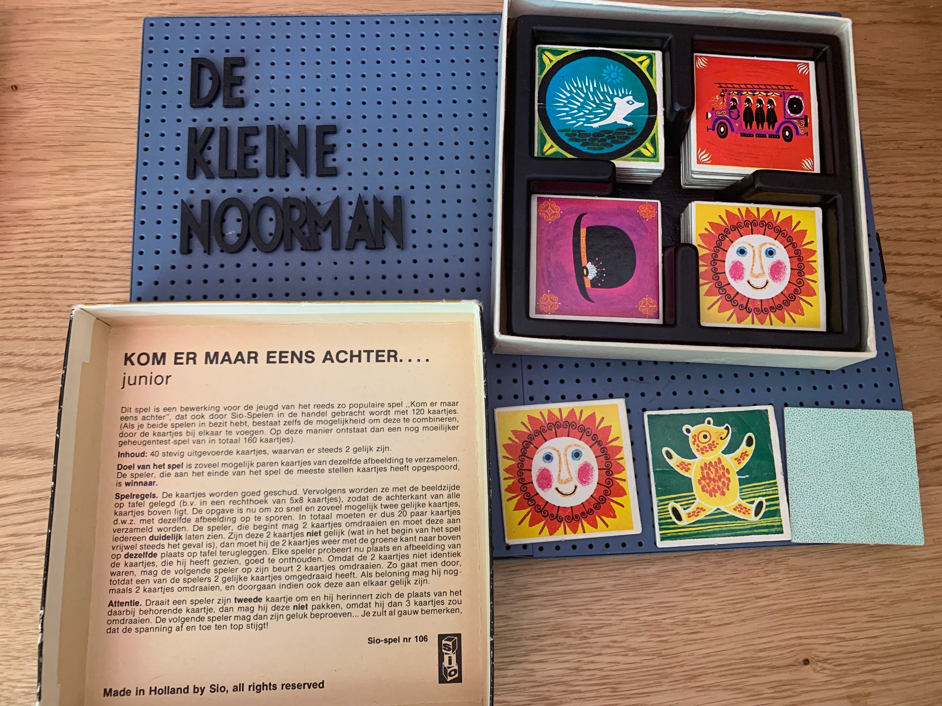 Sio Egel Games - Kom Er Maar Eens Achter - Test Je Jeugdgeheugenspel ...
