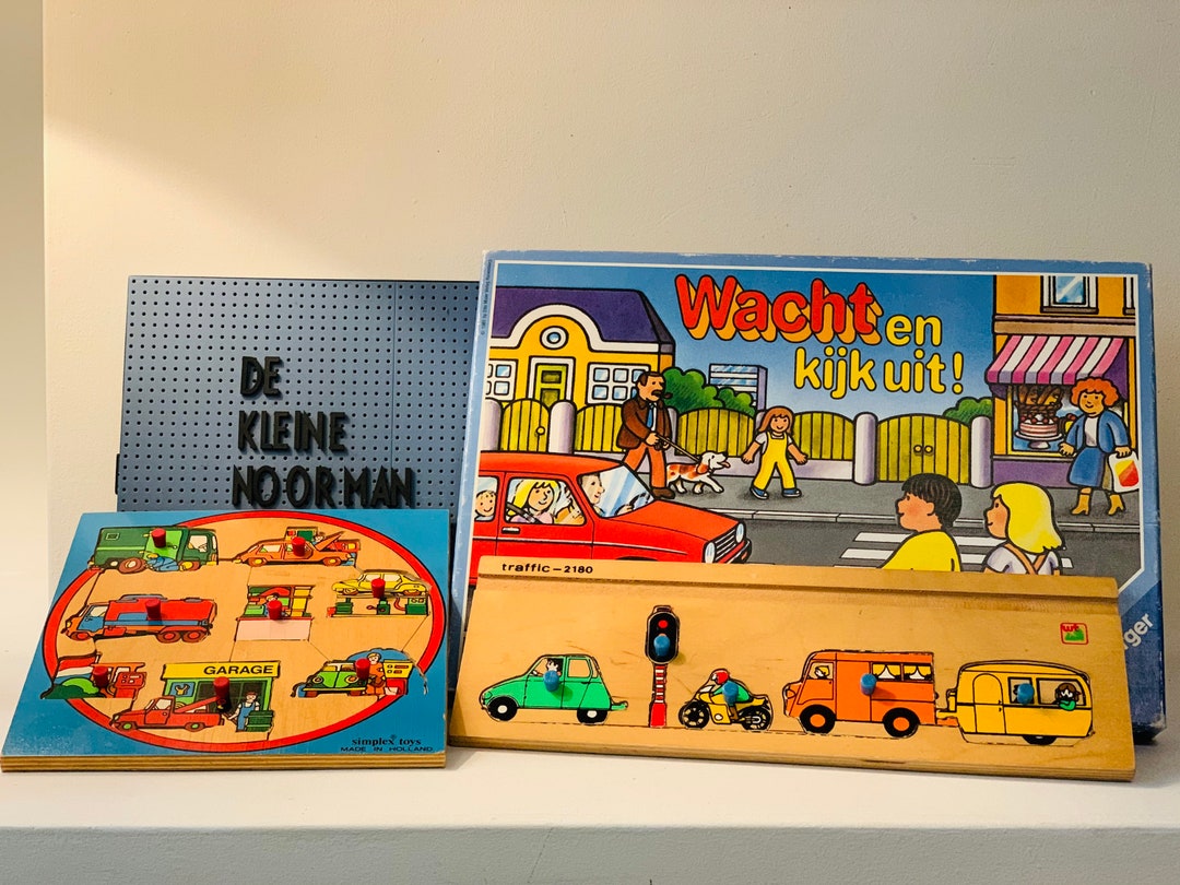 Wait and Watch Out! Traffic Game by Ravensburger and Wooden Traffic and ...