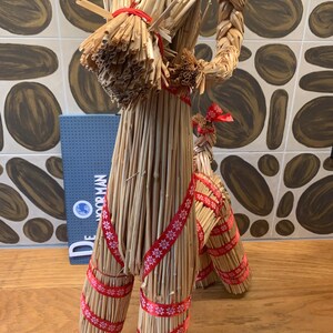 Swedish / Scandinavian Decoration Straw Goat Julbock Yule Goat Folk Art ...