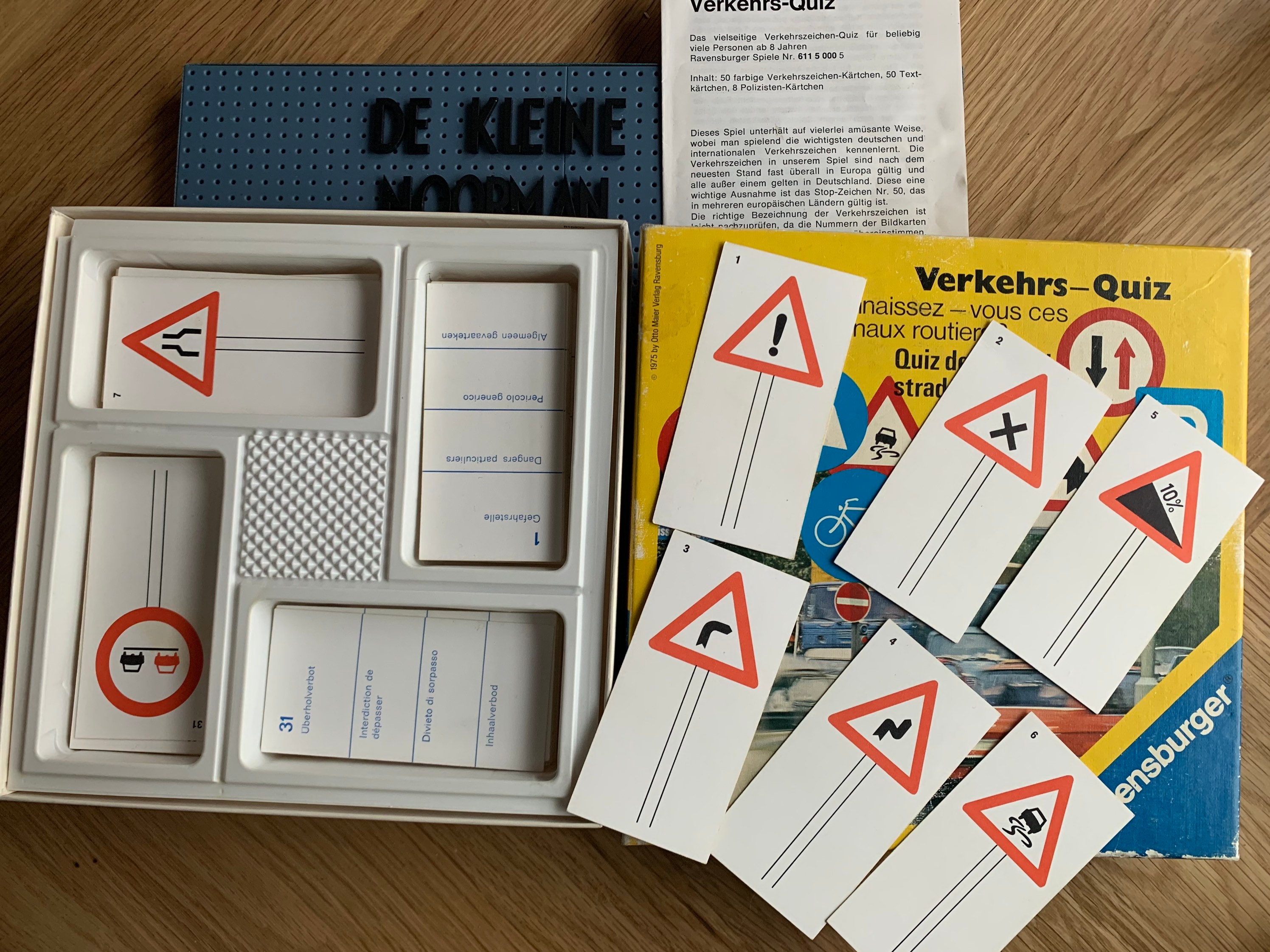 Vintage Ravensburger Traffic Signs Memory Game 1975 | Etsy
