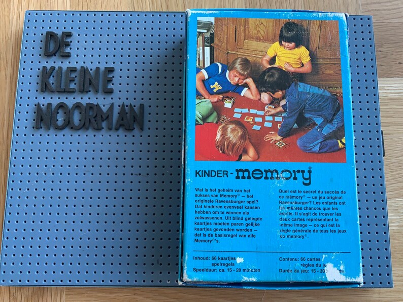 Ravensburger Junior Kinder Memory Game Des Petits 1977 - Etsy