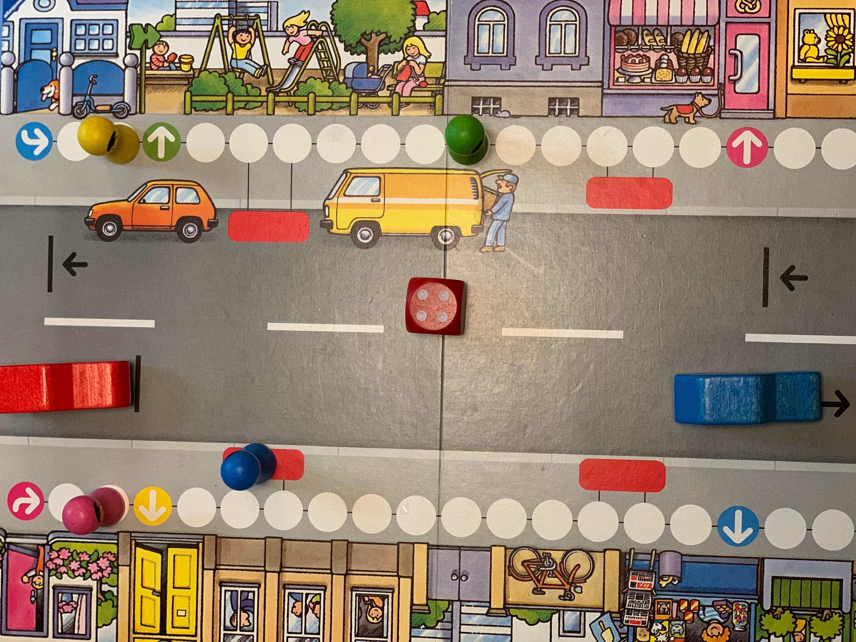 Wait and watch out Traffic Game by Ravensburger and wooden | Etsy