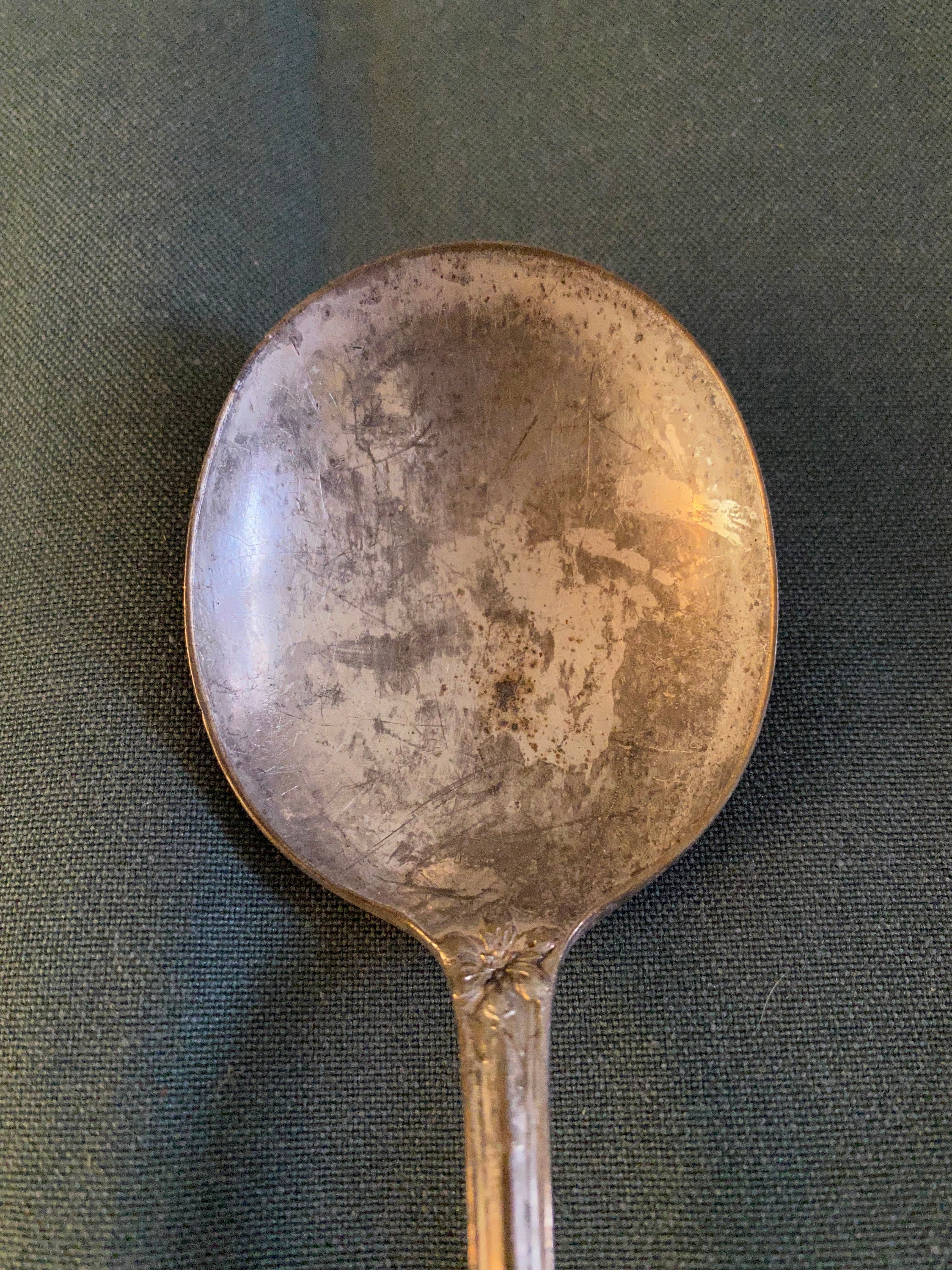 American SP Co XX Silver Plated Serving Spoon - Paragon Pattern ...