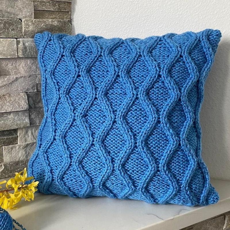 Knitted Pillows - Etsy