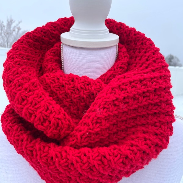 Hand Knitted Scarf - Etsy