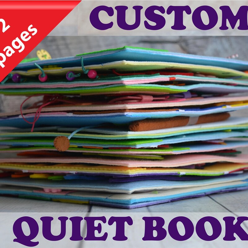 Toddler Busy Book - Etsy