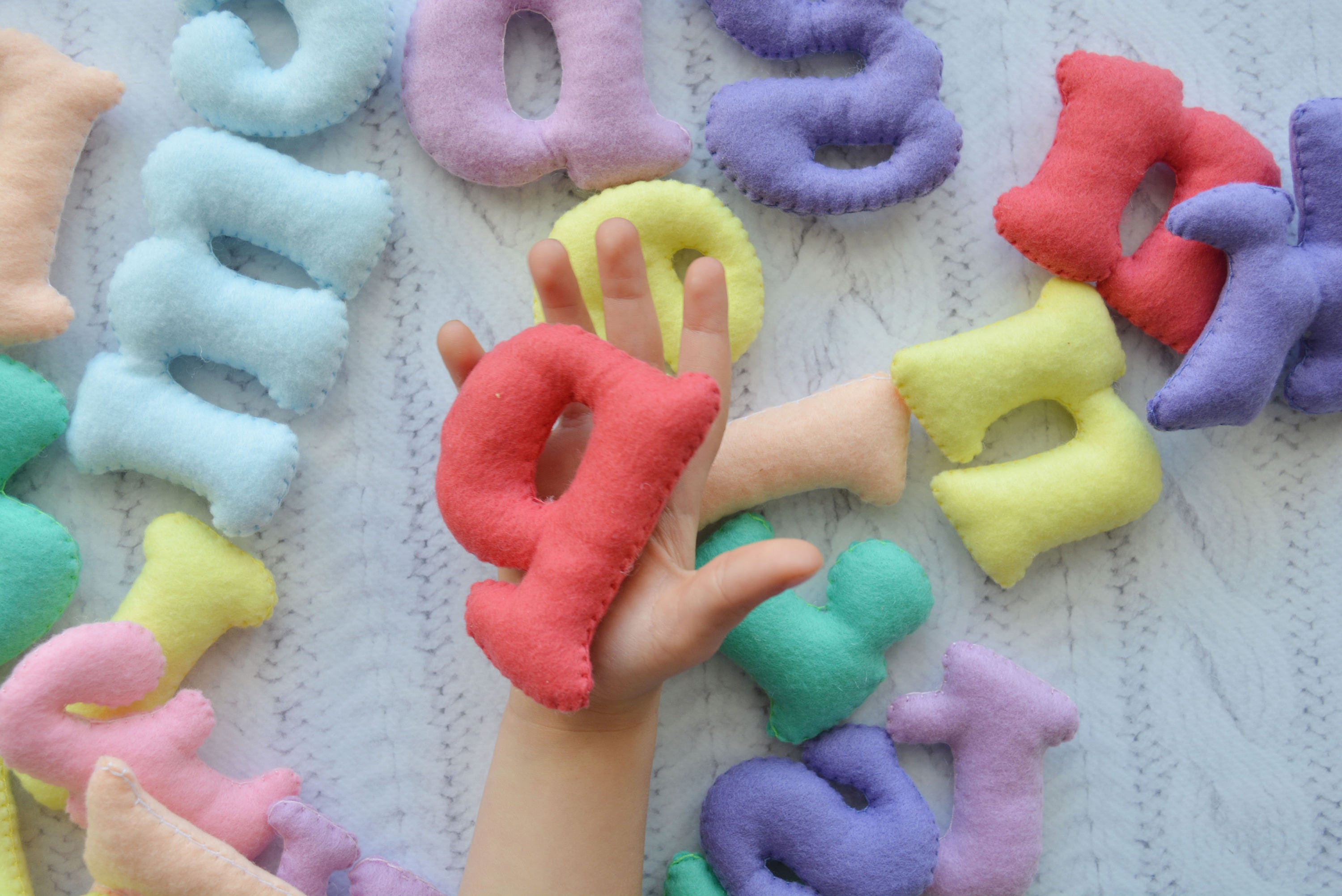 Montessori Felt Magnet Lower Case Alphabet Letters Preschool | Etsy