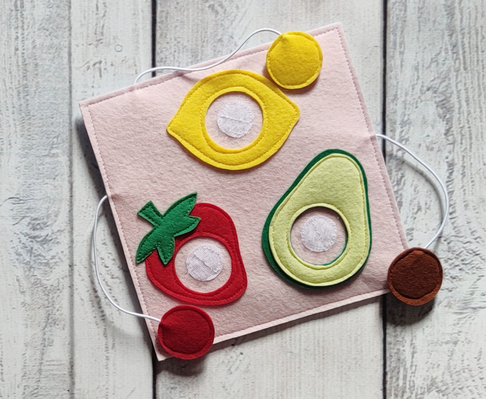 Felt Fidget Baby Toys Quiet Book Page Busy Toy for 1 Year Old - Etsy