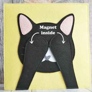 Sensory Travel Toy Felt Quiet Book Page Toddler Montessori Toy Busy ...