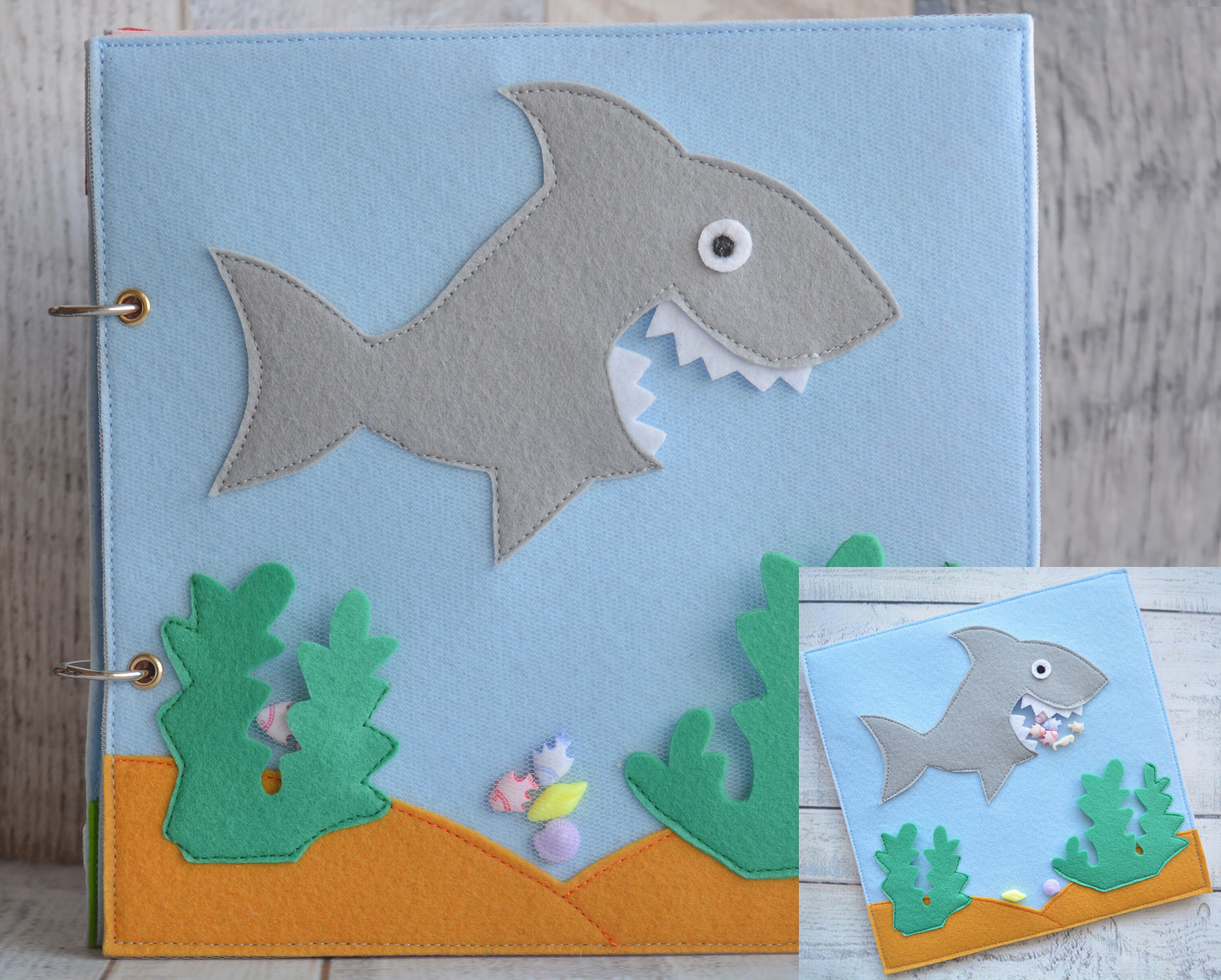 Personalized Quiet Felt Book for Toddler Baby Busy Book - Etsy