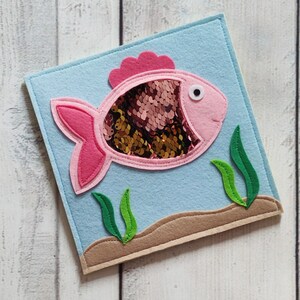 Busy Book Page Toy for 1 Year Old Baby Quiet Book Montessori - Etsy