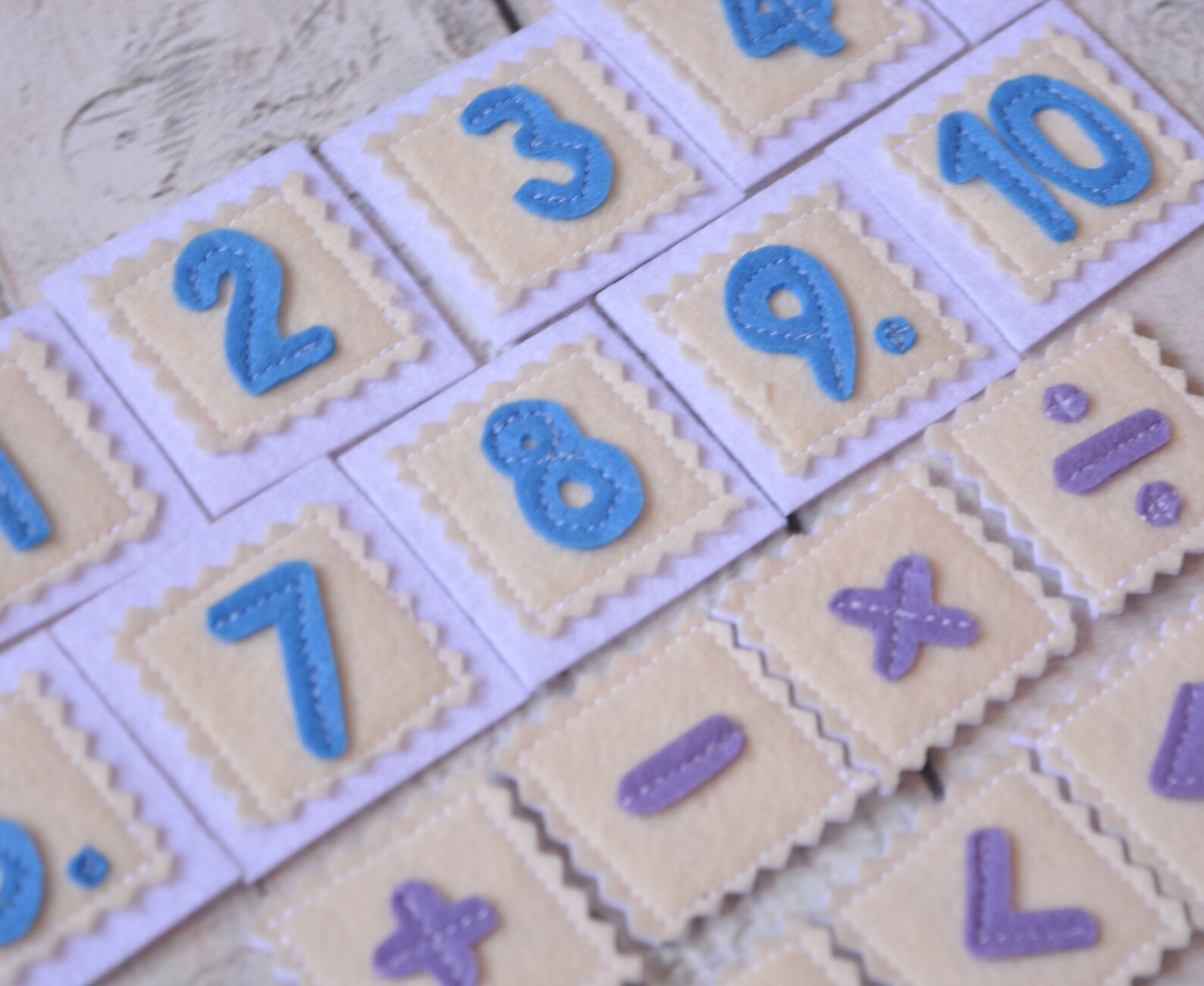 Counting Montessori Activity Book Page Felt Toddler Quet Book | Etsy