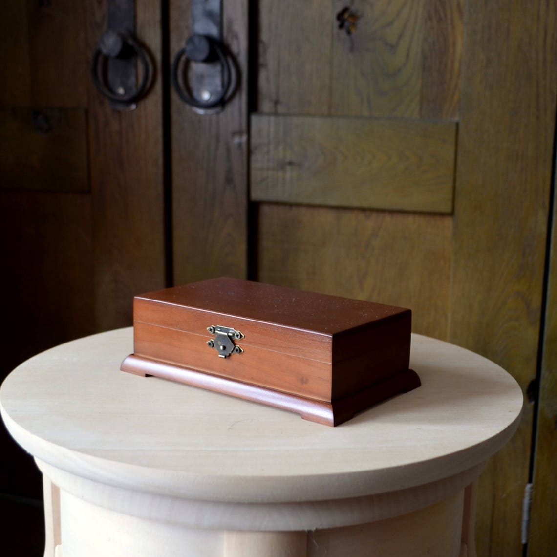 Wood Keepsake Box With Lid - Etsy