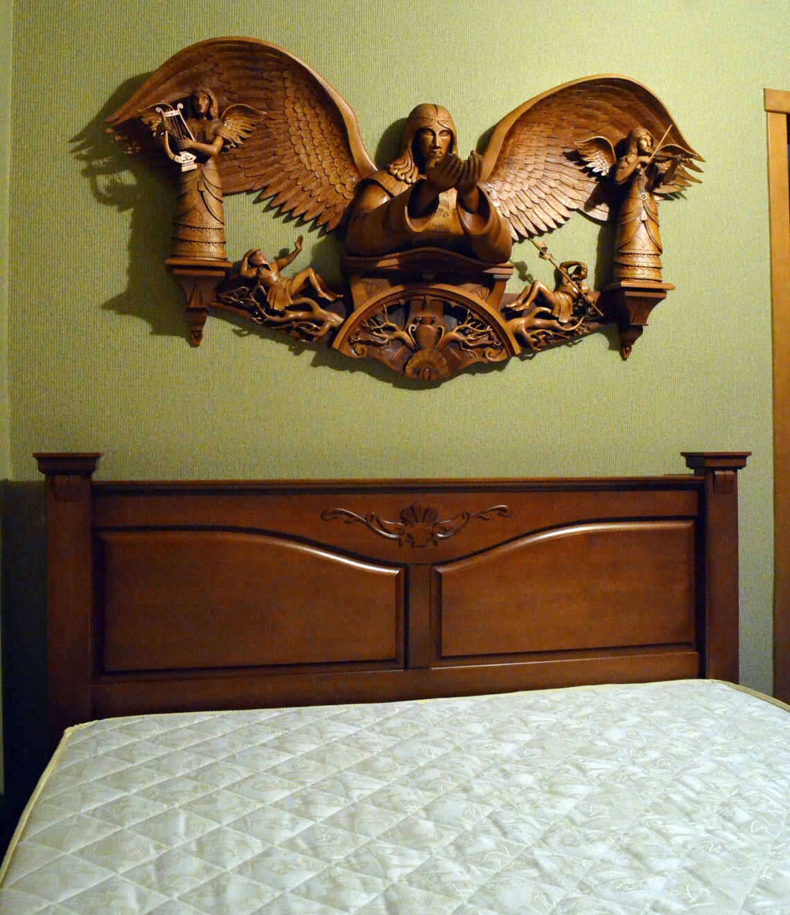 3D Carved Wooden Night Light A Work of Authorship "a Triumph of Light ...