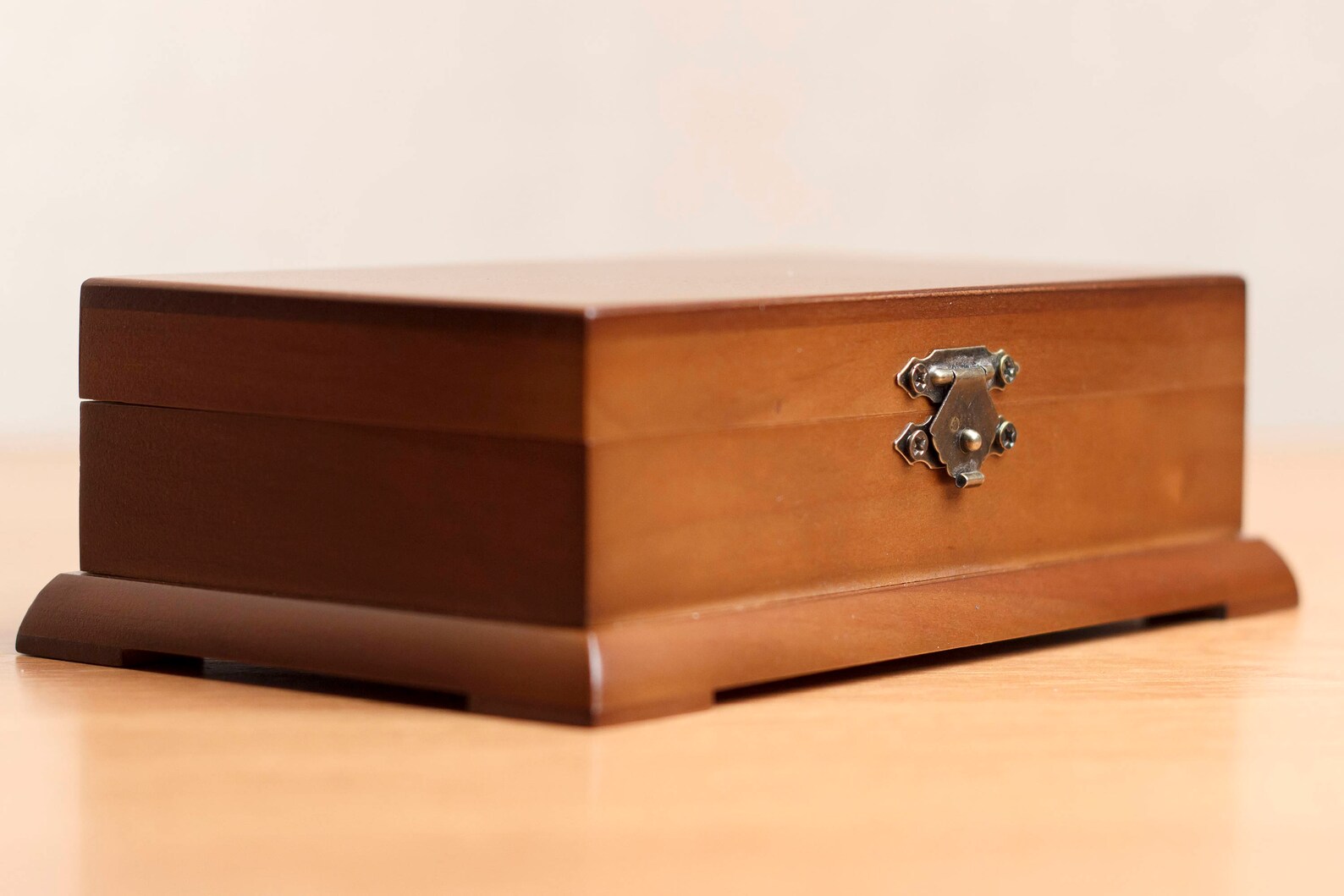 Wood Keepsake Box With Lid - Etsy