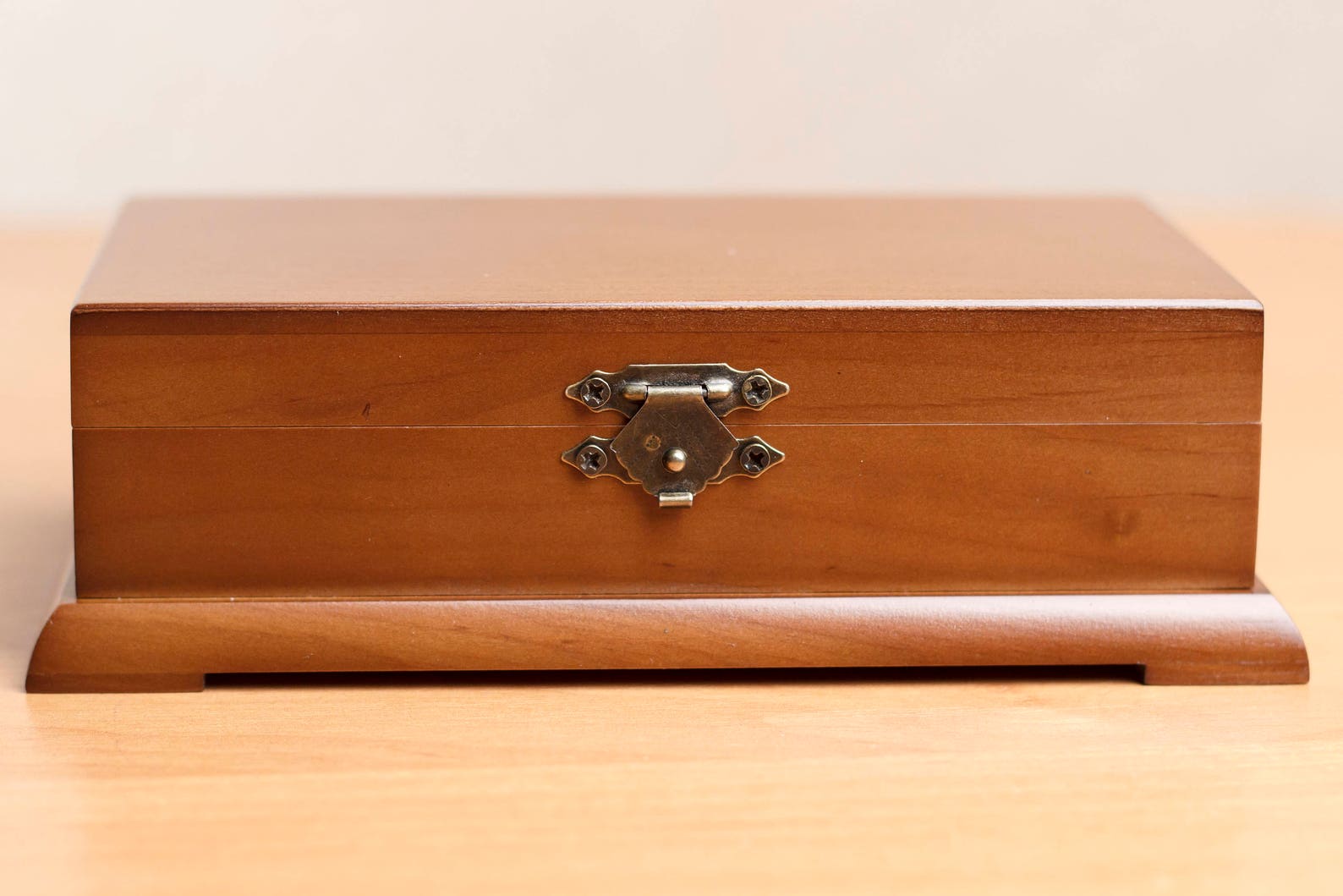 Wood Keepsake Box With Lid - Etsy