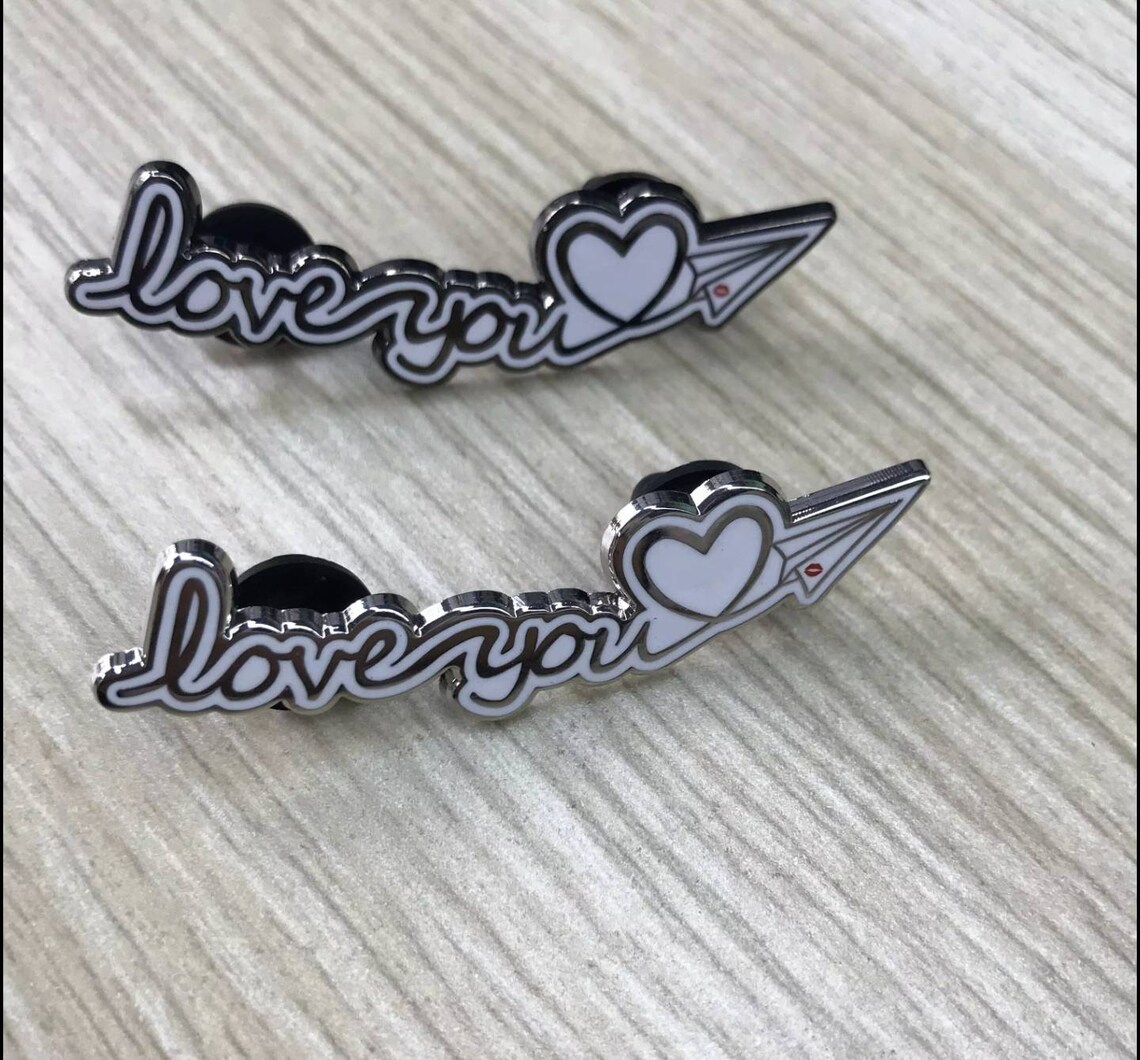 Simple Love Pin | Etsy