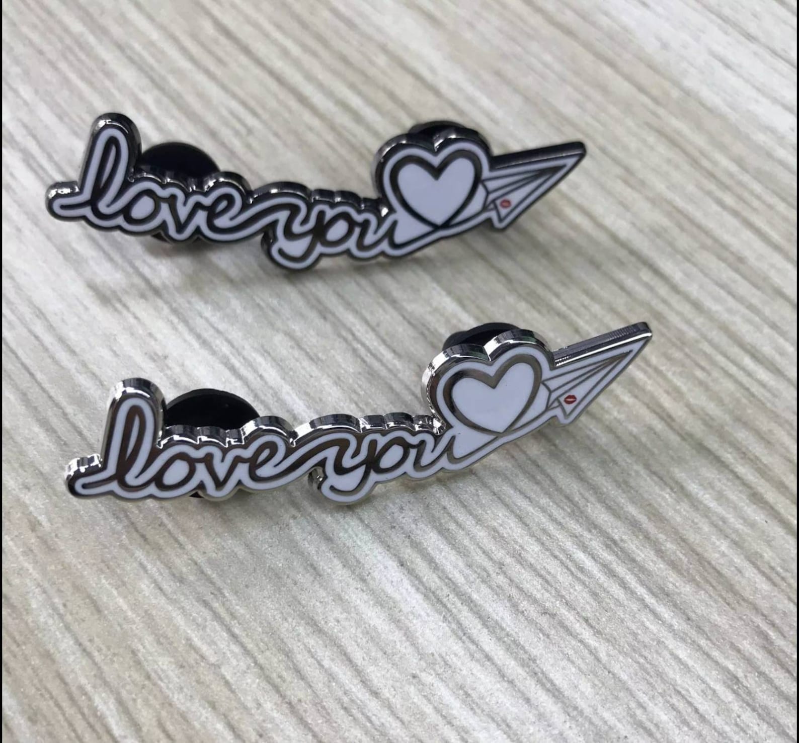 Simple Love Pin | Etsy
