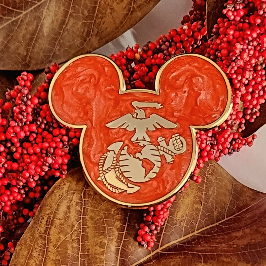 Jumbo Military Mouse Marine Fantasy Pin - Etsy