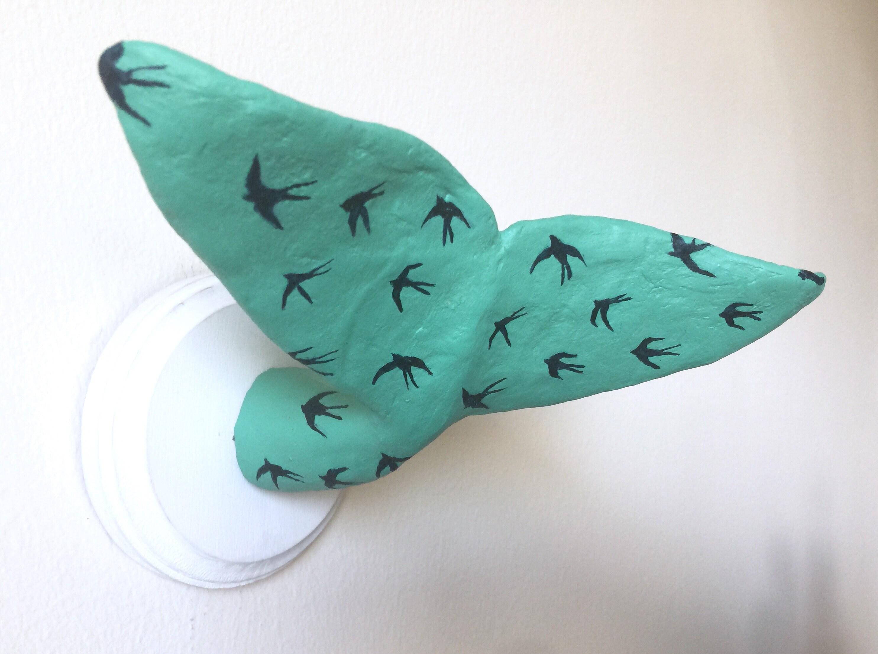 Swallows Whale Tail-- Swallow Pattern-- Beach House Wall Decor-- Sperm ...