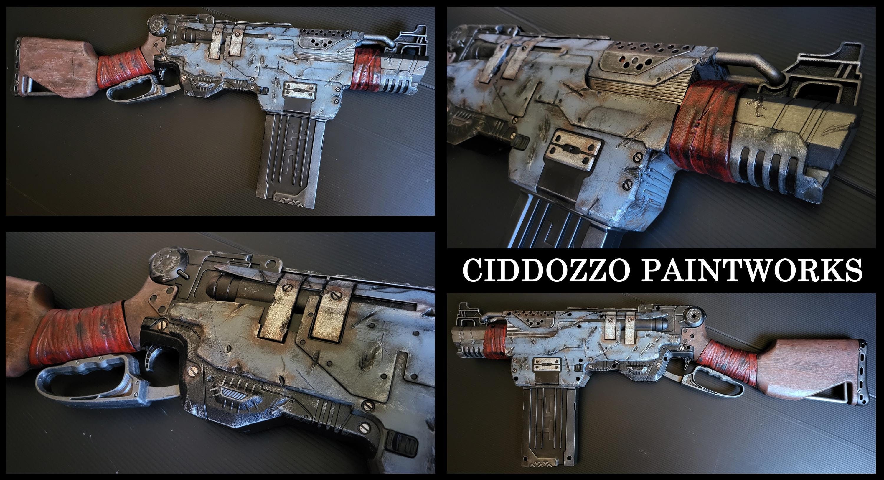 Nerf Slingfire Cosplay Sci-fi Custom Paint Prop - Etsy