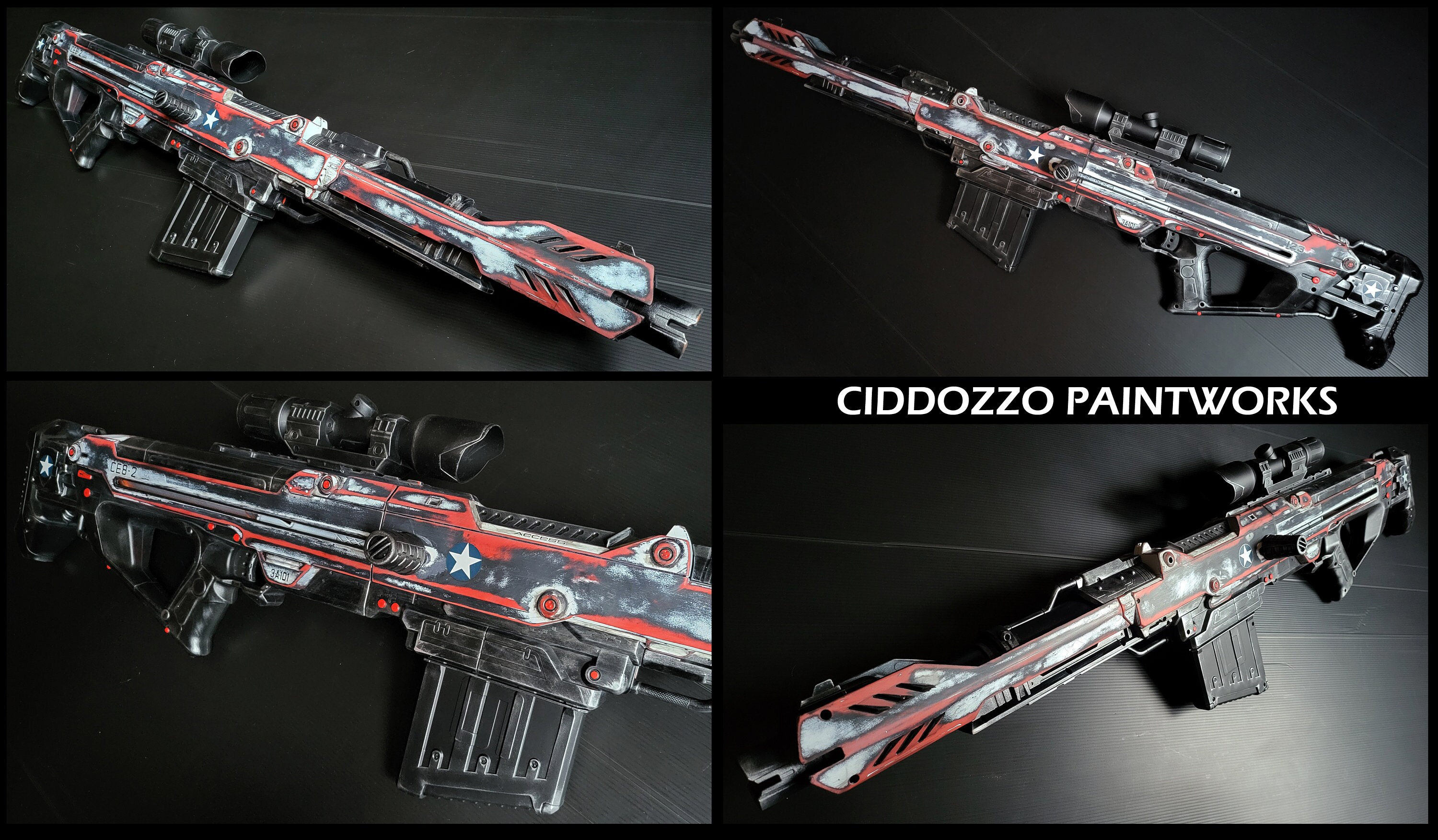 Nerf Mega Centurion the Icebreaker Custom Paint - Etsy